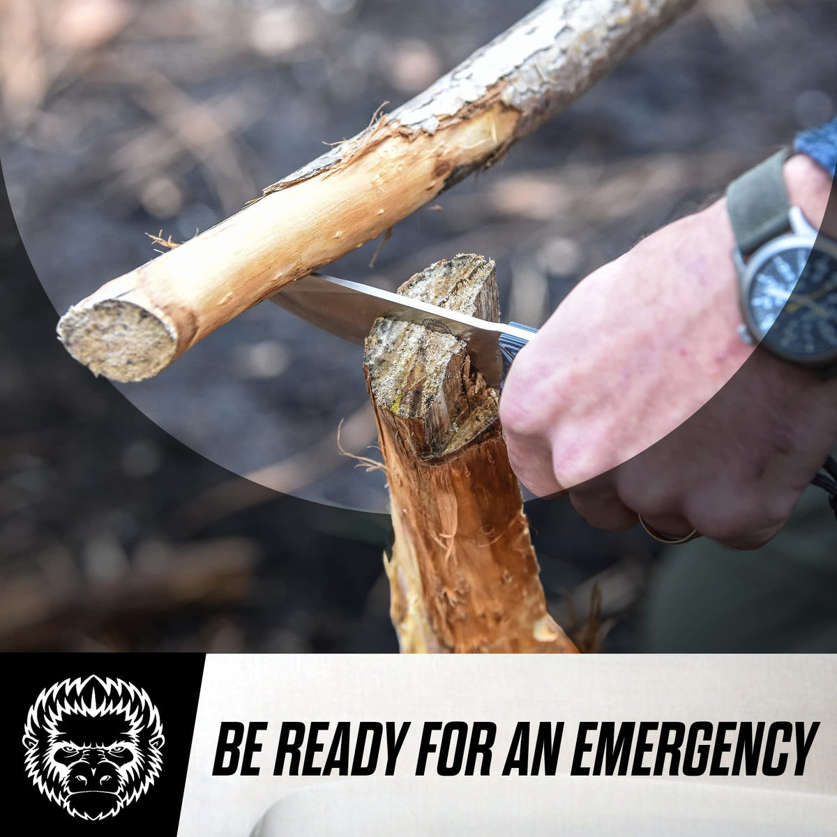 The Naked Silverback Survival Knife Giftset for Men – Holtzman's ...